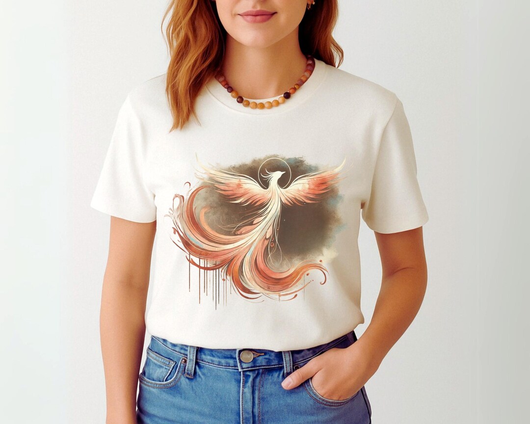 Phoenix Rising Shirt, Transformation Apparel Gift, Rise From Ashes ...