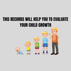 Printable Child Growth Chart: Infant Measurement Tracker (PDF Digital ...