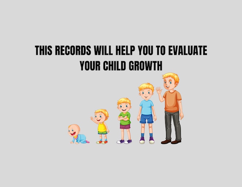 Printable Child Growth Chart: Infant Measurement Tracker (PDF Digital ...