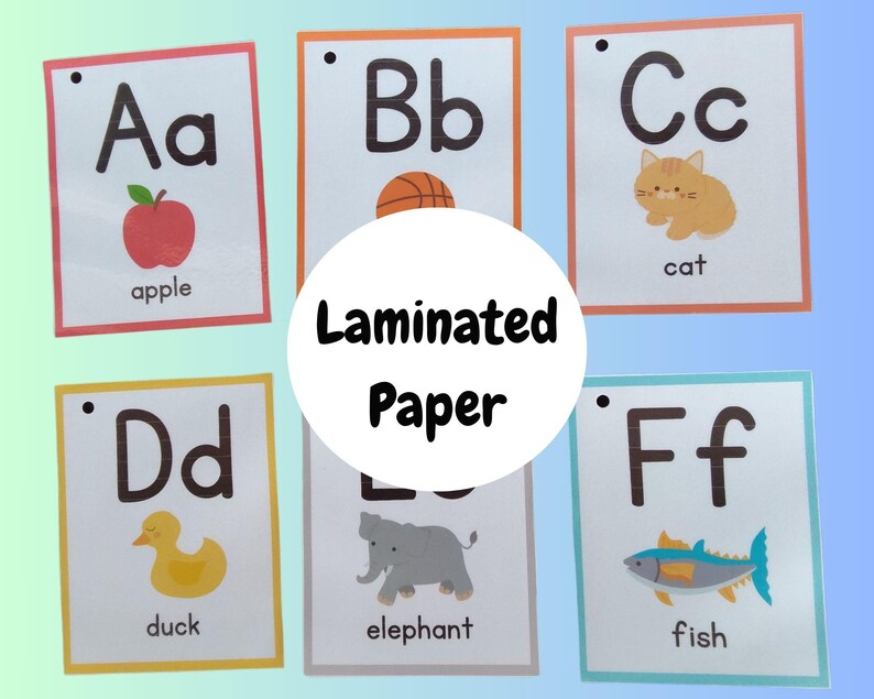 Alphabet Flashcard, A to Z Cards, Phonics Practice for Toddler, Phonics ...