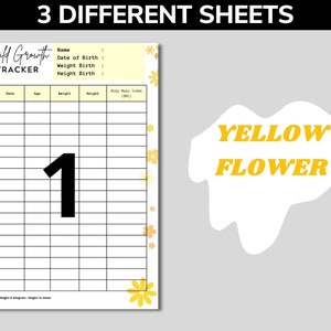 Printable Child Growth Chart: Infant Measurement Tracker (PDF Digital ...