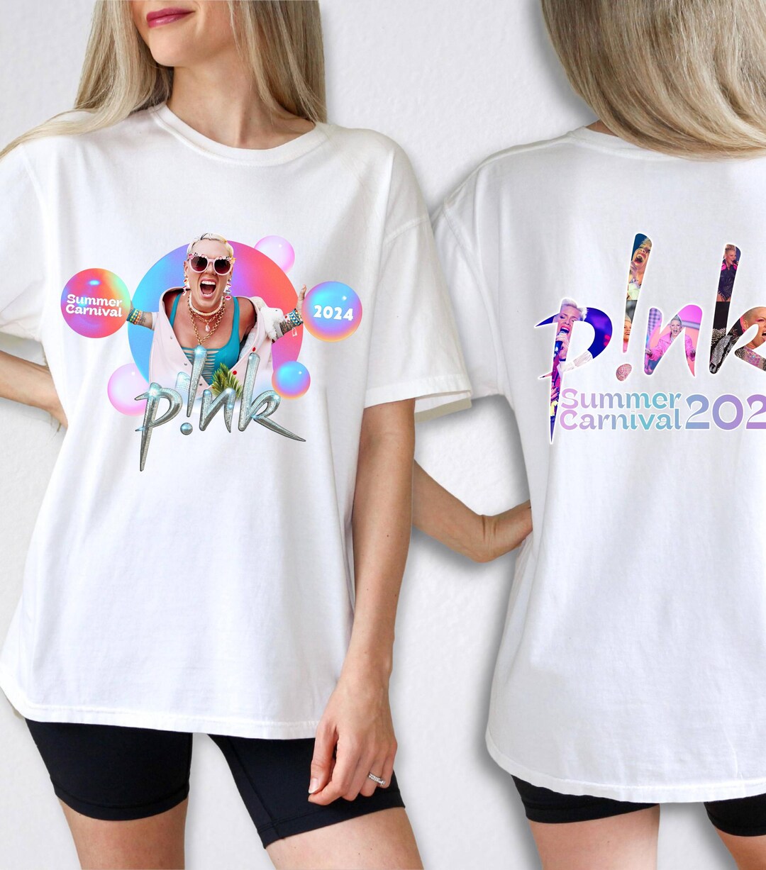 Comfort Colors®, P!nk Summer Carnival 2024, Trustfall Album Tee, Pink ...
