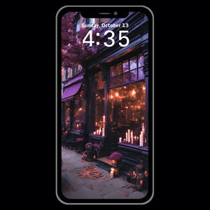 Purple, Poetry & Pumpkins - Cozy Collection, Witchy Aesthetic Phone ...