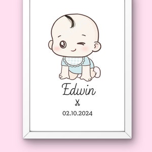 Baby's First Haircut, Baby Memory Frame, Baby Hair, My First Hair, Baby ...