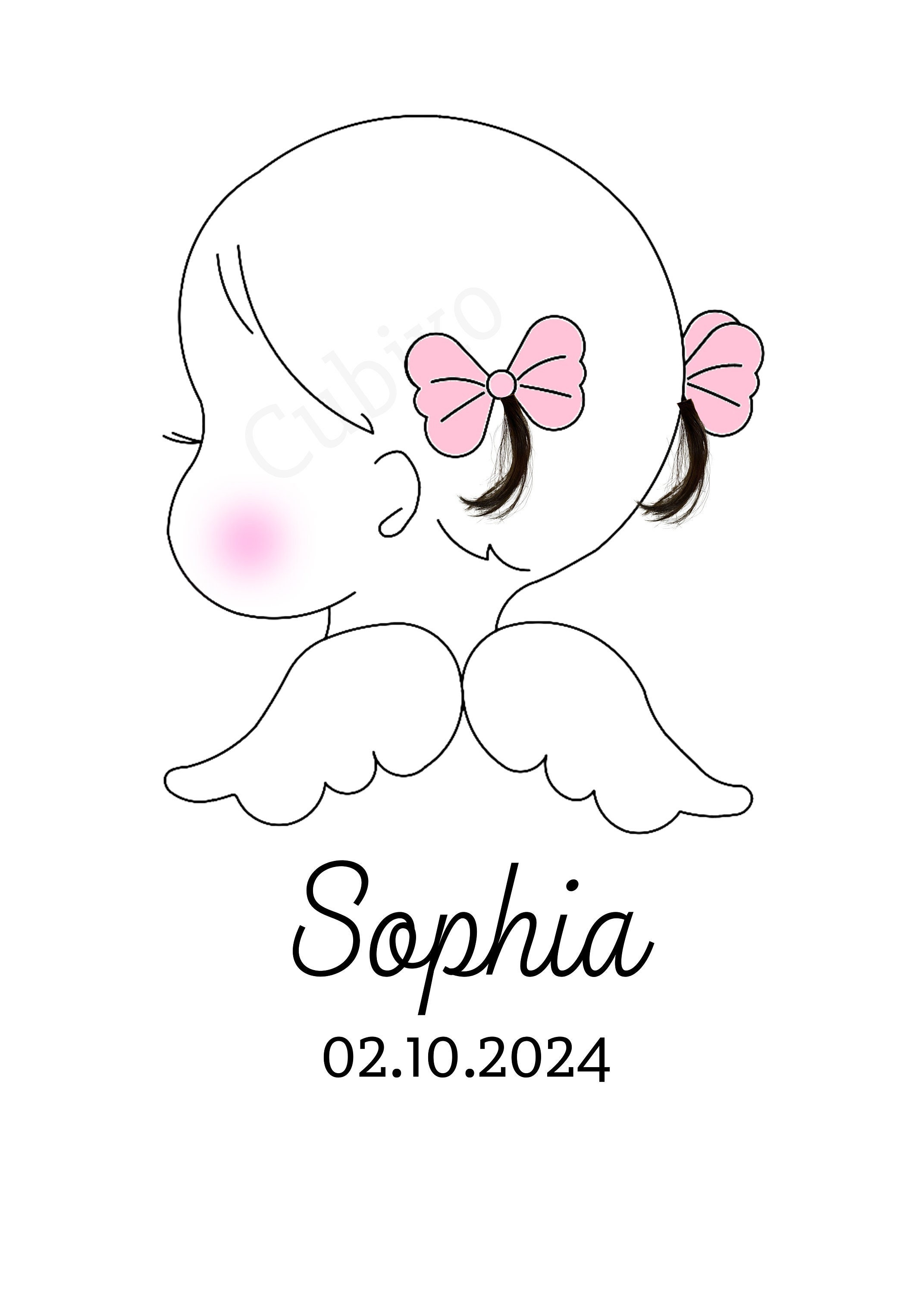 Baby's First Haircut, Baby Memory Frame, Baby Hair, My First Hair, Baby ...