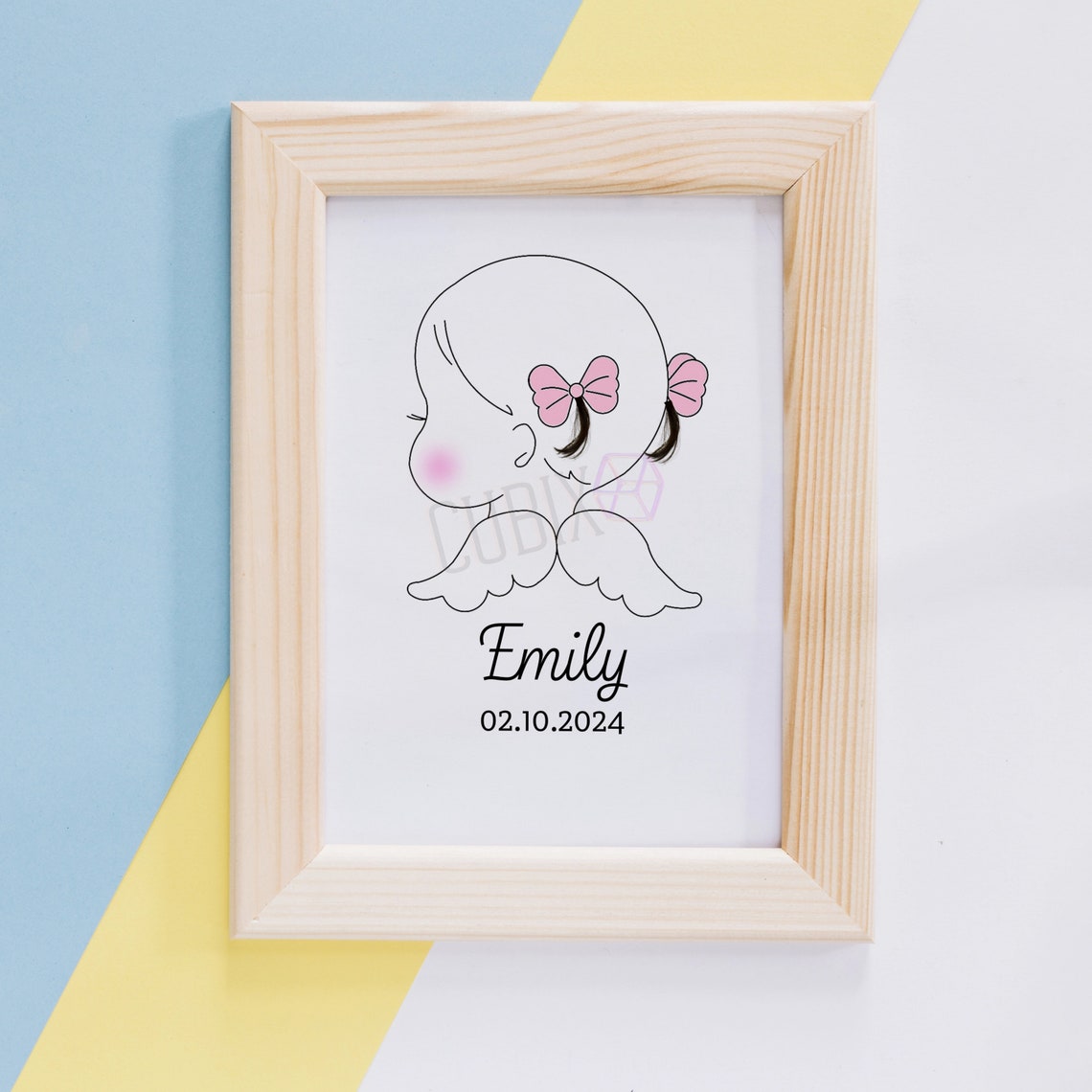 Baby's First Haircut, Baby Memory Frame, Baby Hair, My First Hair, Baby ...