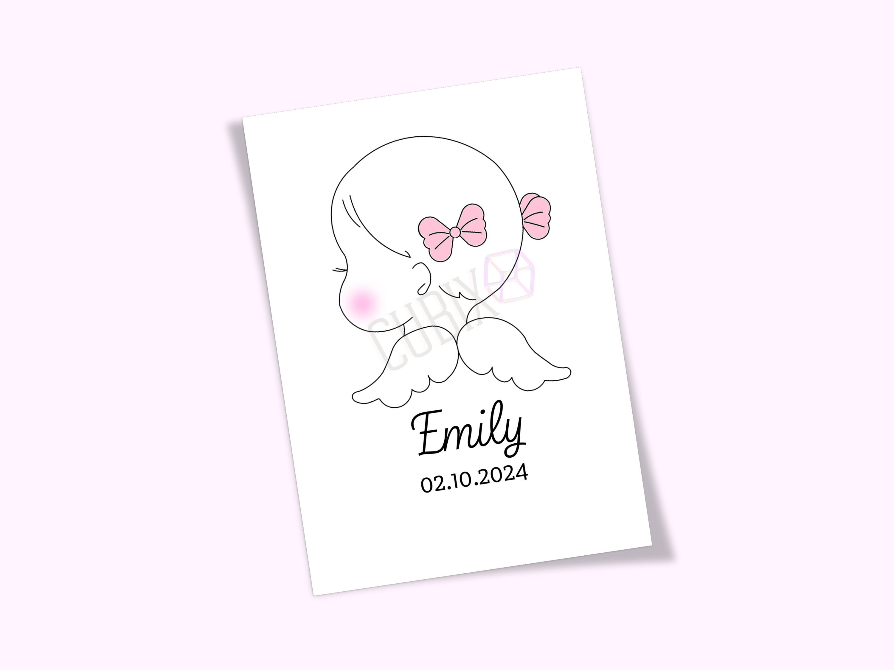 Baby's First Haircut, Baby Memory Frame, Baby Hair, My First Hair, Baby ...