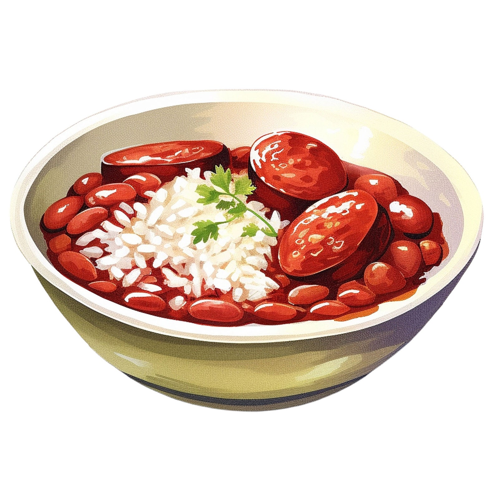 10 Cajun Cuisine Clipart Watercolor Graphics Digital - Etsy