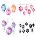16 Party Lanterns Clipart Watercolor Graphics - Digital Download PNG ...