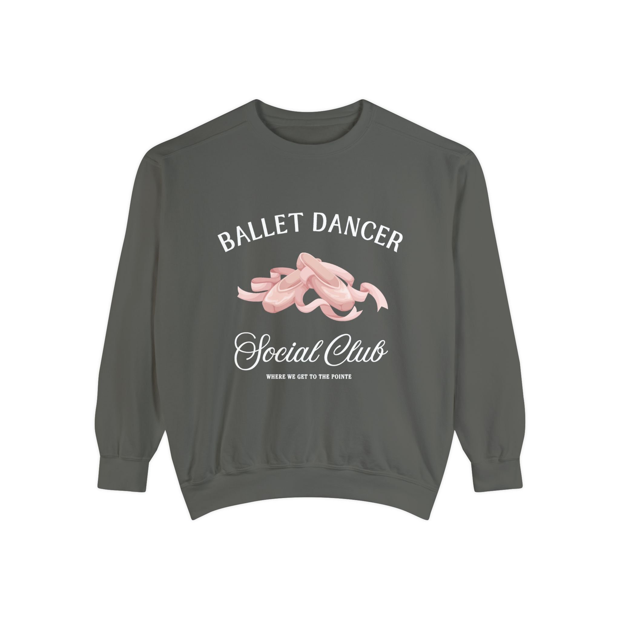 Ballet Sweatshirt Dance Social Club Shirt Ballerina Gifts Ballet Dancer ...