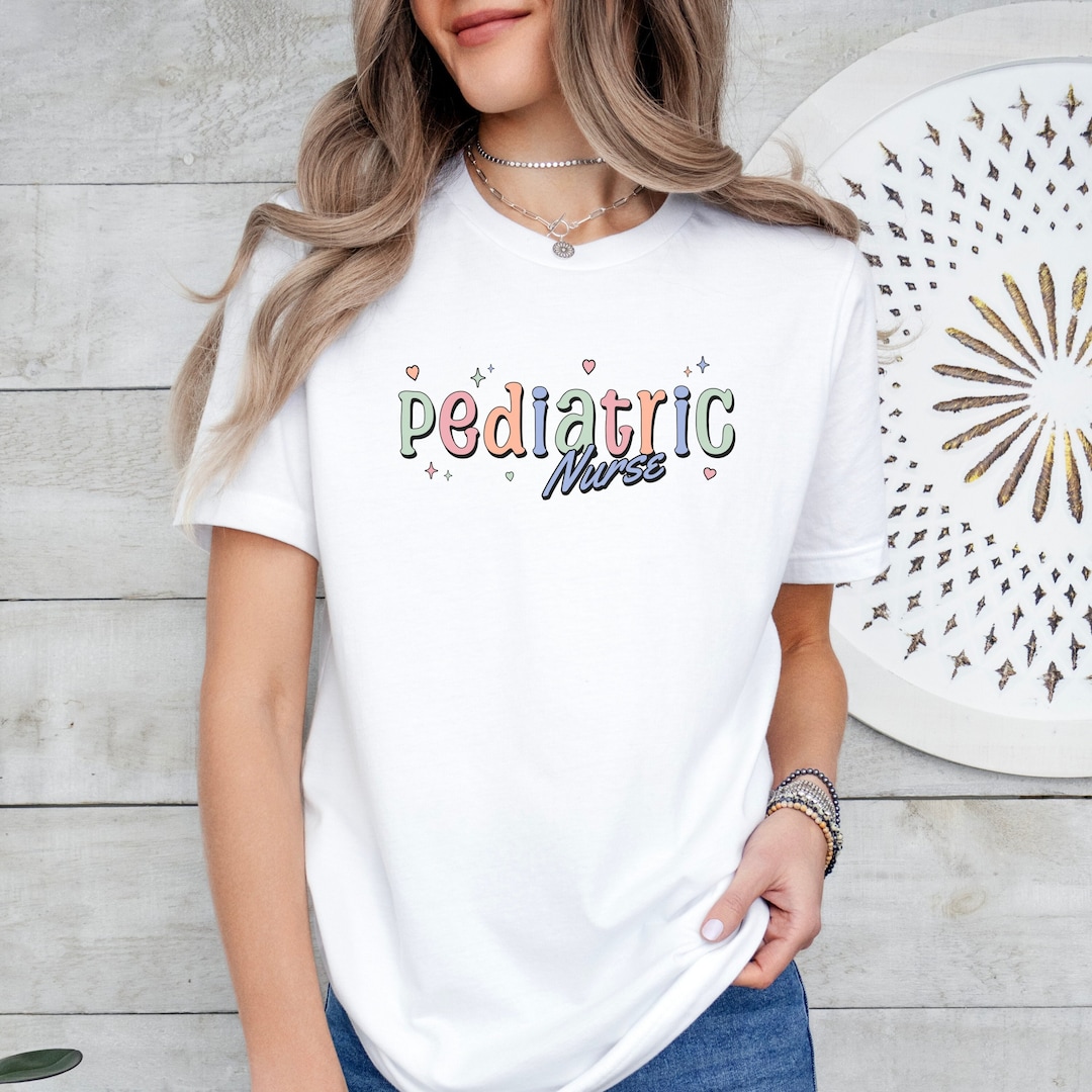 Pediatric Nurse Shirt for Nurse Appreciation Gift, PEDS Nurse Shirt ...