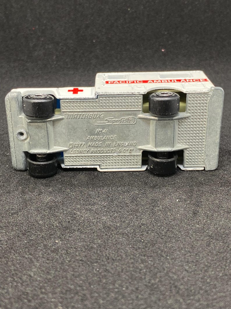 1977 Matchbox Superfast Ambulance No.41 - Etsy