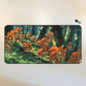 Squirrel Army MTG Playmat Drey Keeper MTG Play Mat Lorcana TCG Playmat ...