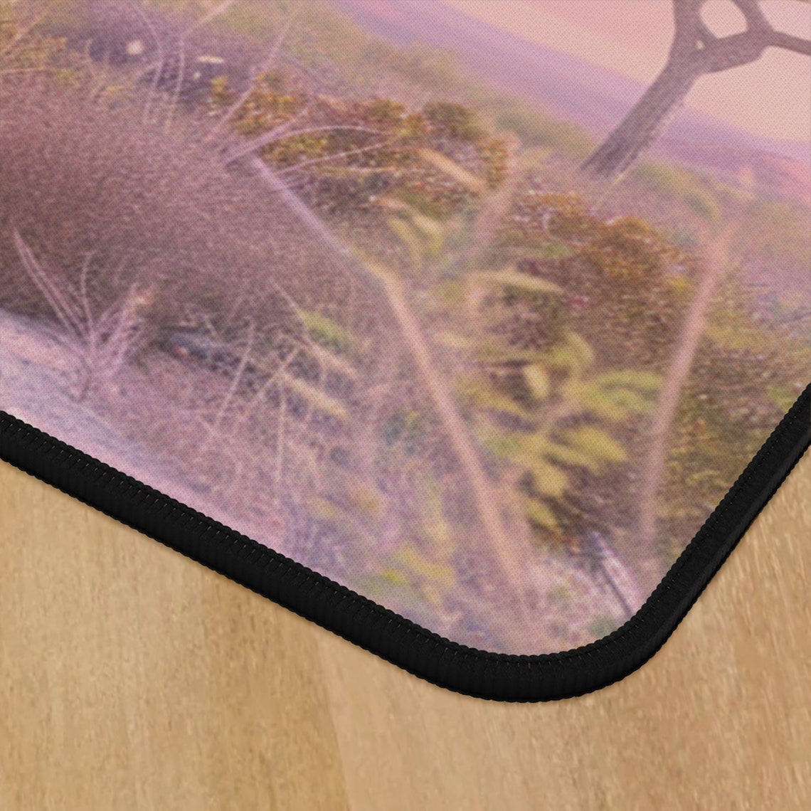 Fallout MTG Playmat 1950s Chevy Desk Mat Joshua Tree Aesthetic Desk Pad ...