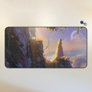 Rapunzel Lorcana Playmat Princess Desk Mat MTG Playmat Rapunzel TCG ...