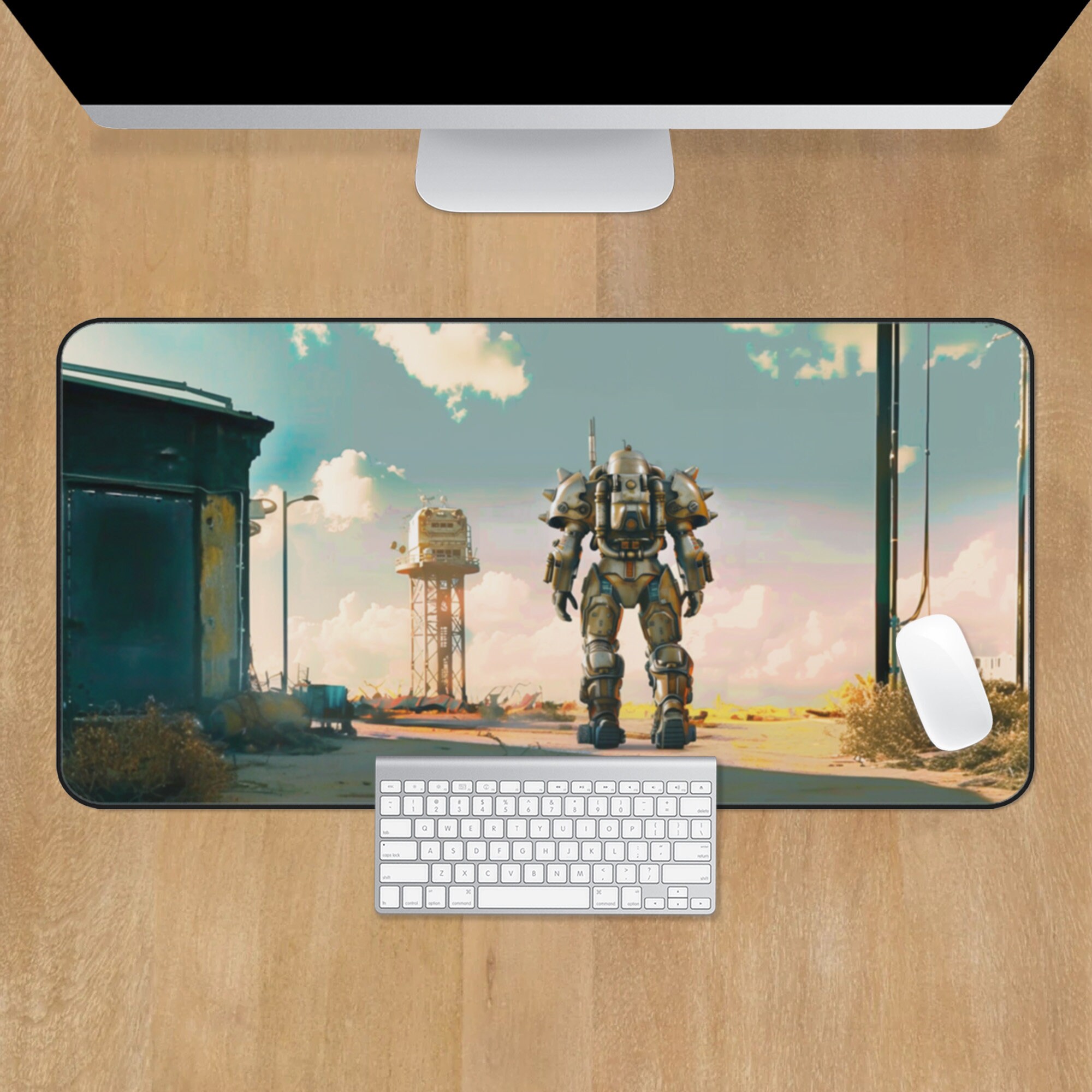 Fallout MTG Playmat Anime Desk Mat Lorcana TCG Playmat Fallout Desk Pad ...