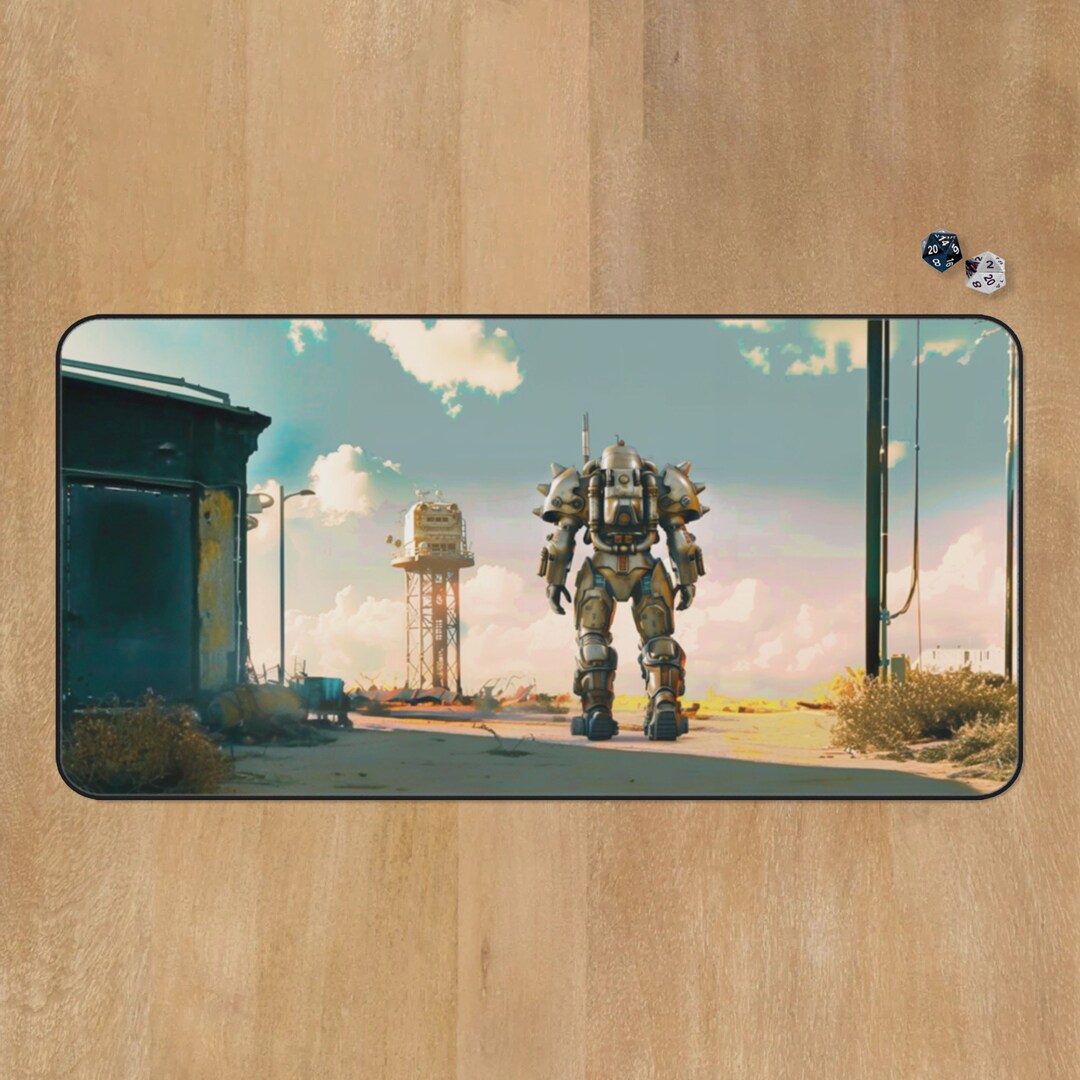 Fallout MTG Playmat Anime Desk Mat Lorcana TCG Playmat Fallout Desk Pad ...