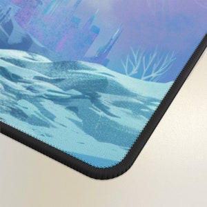Frozen Lorcana Playmat Elsa TCG MTG Playmat Aesthetic Desk Mat - Etsy