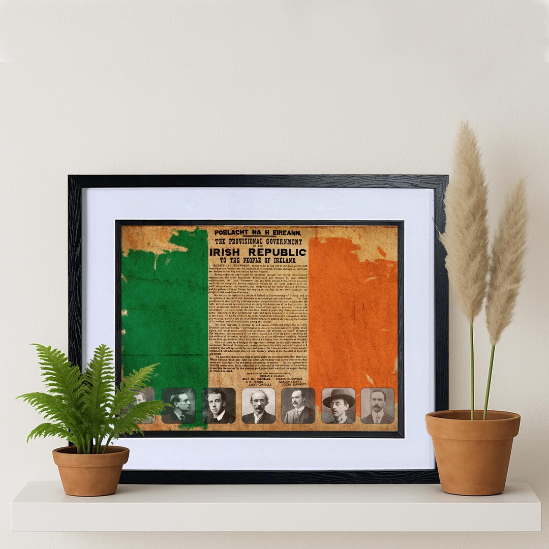 Proclamation of the Republic of Ireland With Signatories - Irish ...