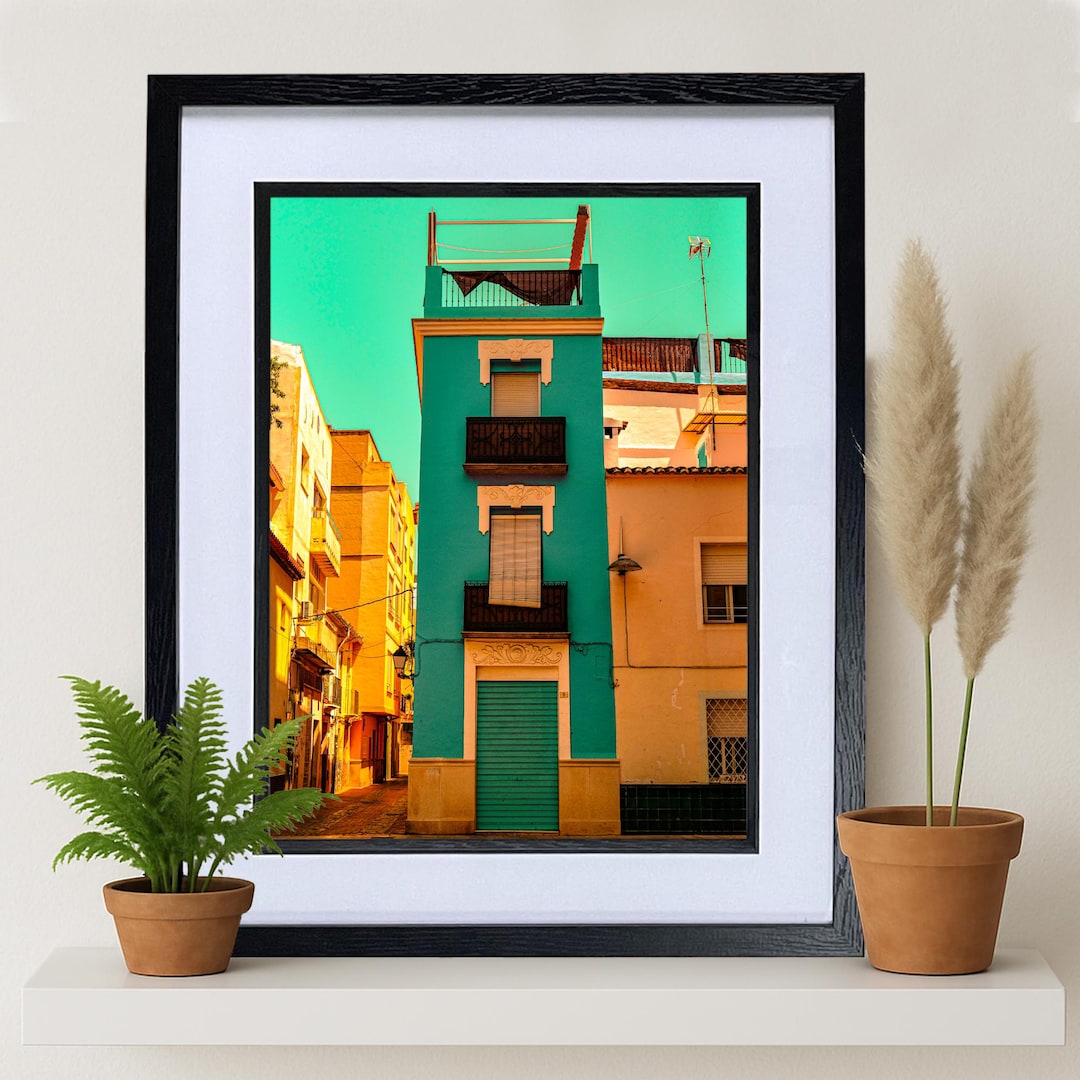 Framed Print - Spanish Architecture - 16x12" Maximum - Spanish ...