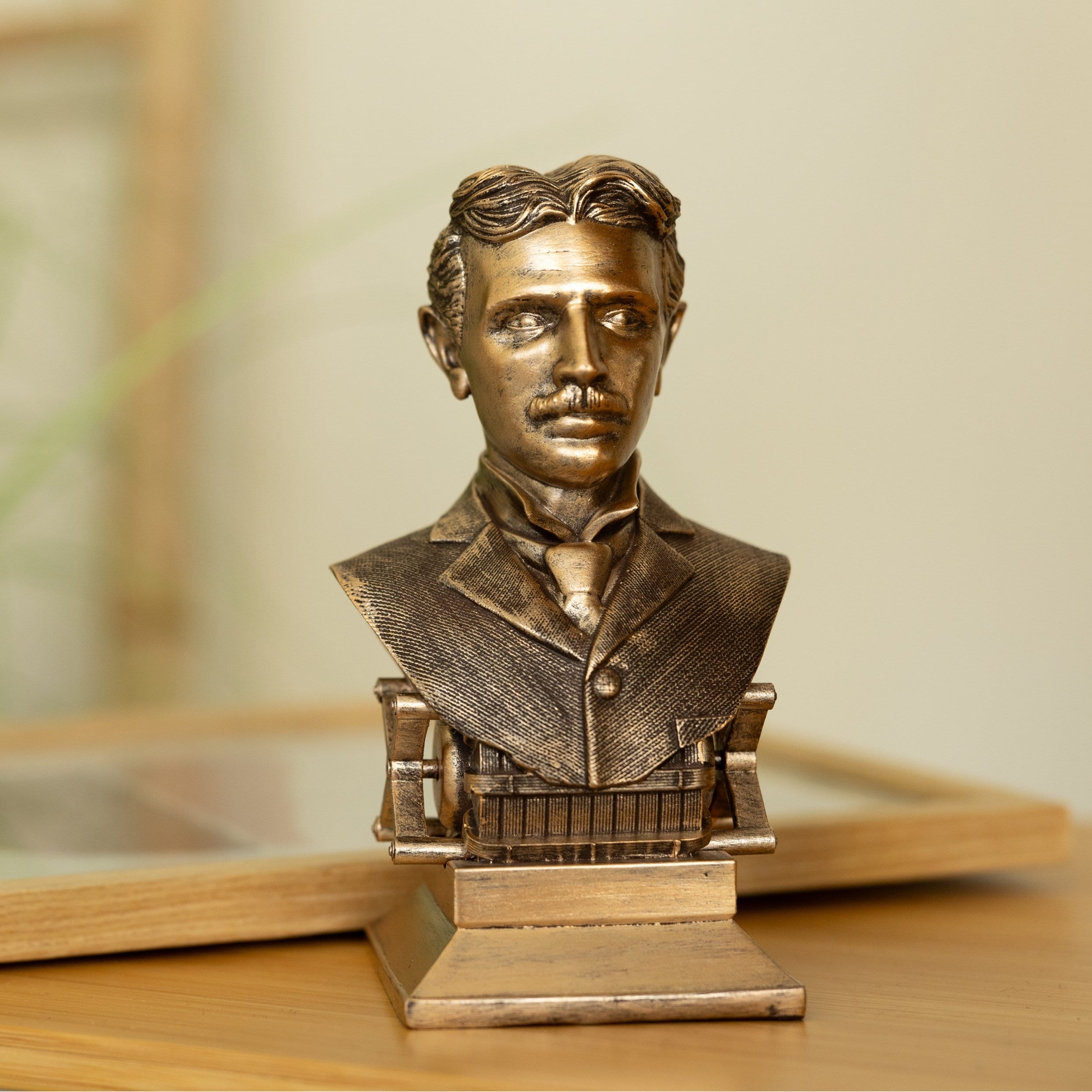 NIKOLA TESLA Bust - Statue Figurine Sculpture - Famous American ...