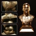 LIONEL MESSI BUST Statue Figurine Sculpture Legendary Soccer Player ...