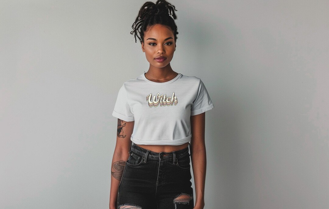 D&D Crop Top, WITCH Crop Top, Dungeons and Dragons Crop Top, Dnd Shirt ...