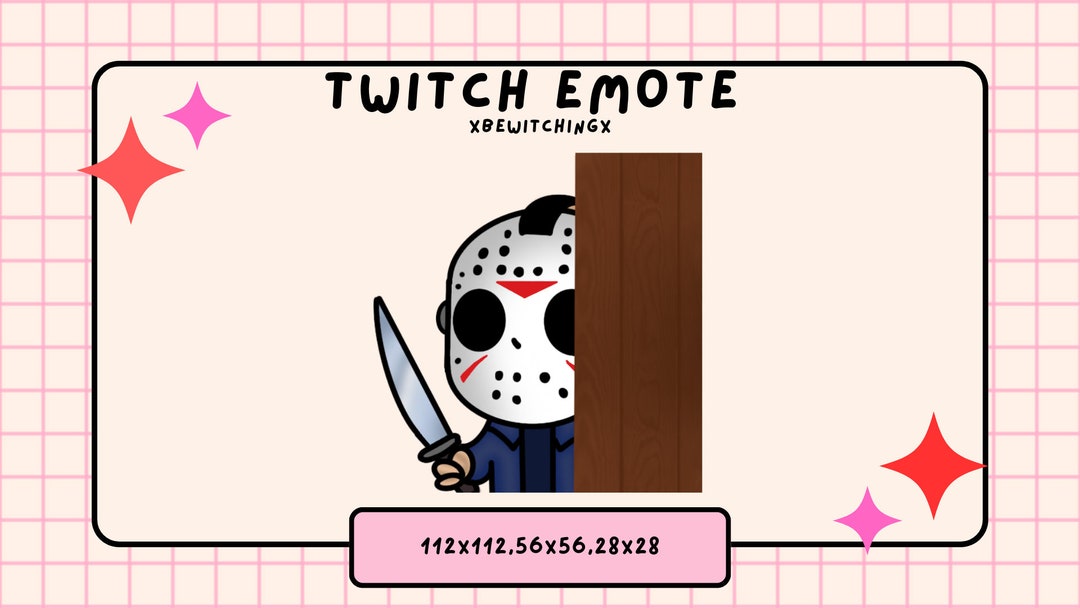 Jason Lurk Emote Twitch Emote - Etsy