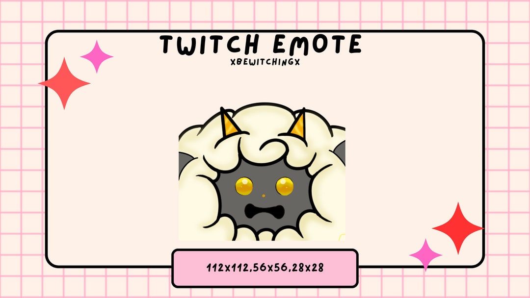 Lamball Palworld Emote Twitch Emote - Etsy