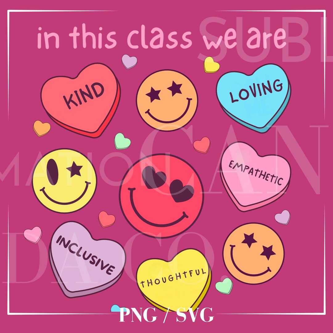 Teacher Valentines Png, Classroom Affirmation Teacher Svg, Conversation ...