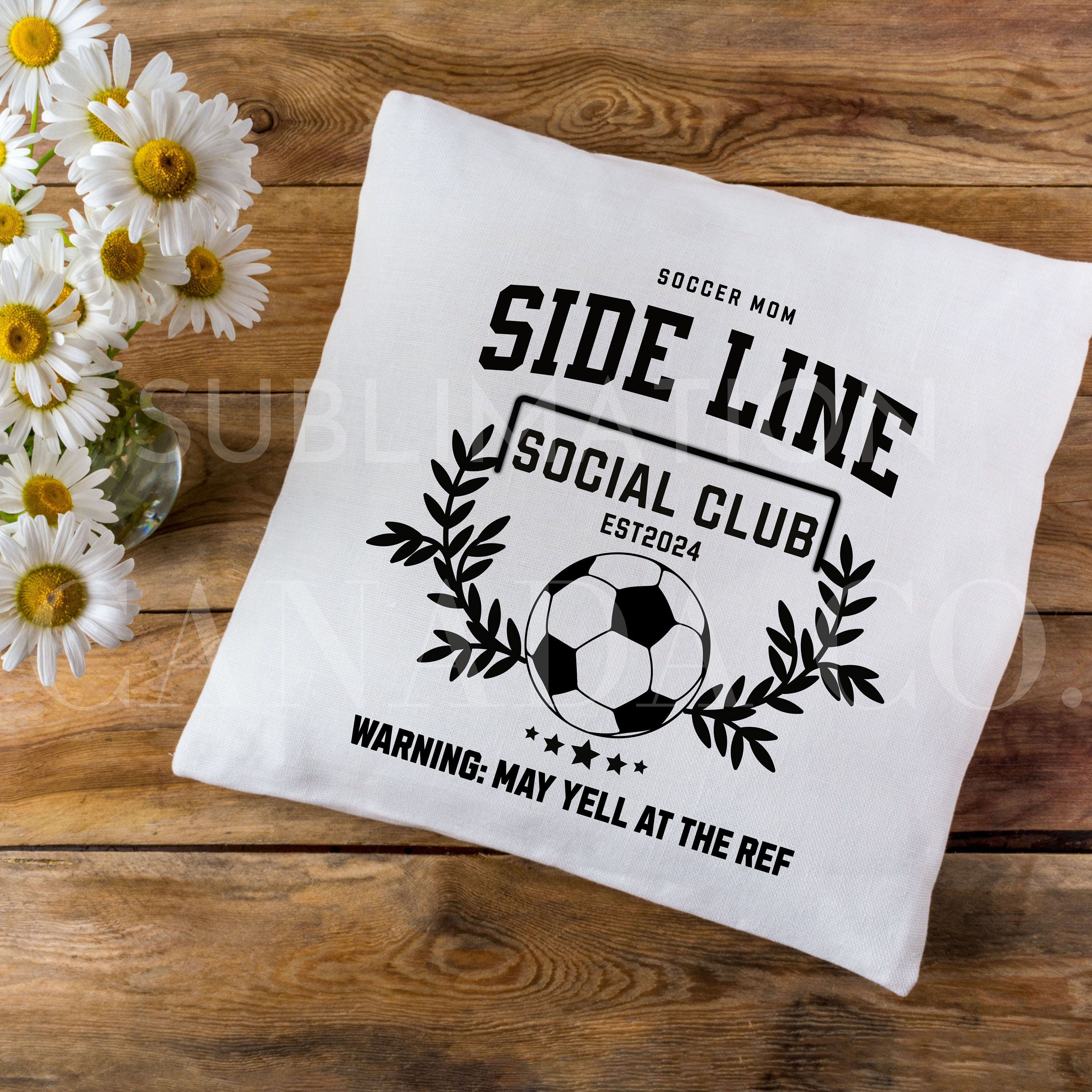 Soccer Mom PNG, Side Line Social Club Png Football (EU) Jpeg, Digital ...