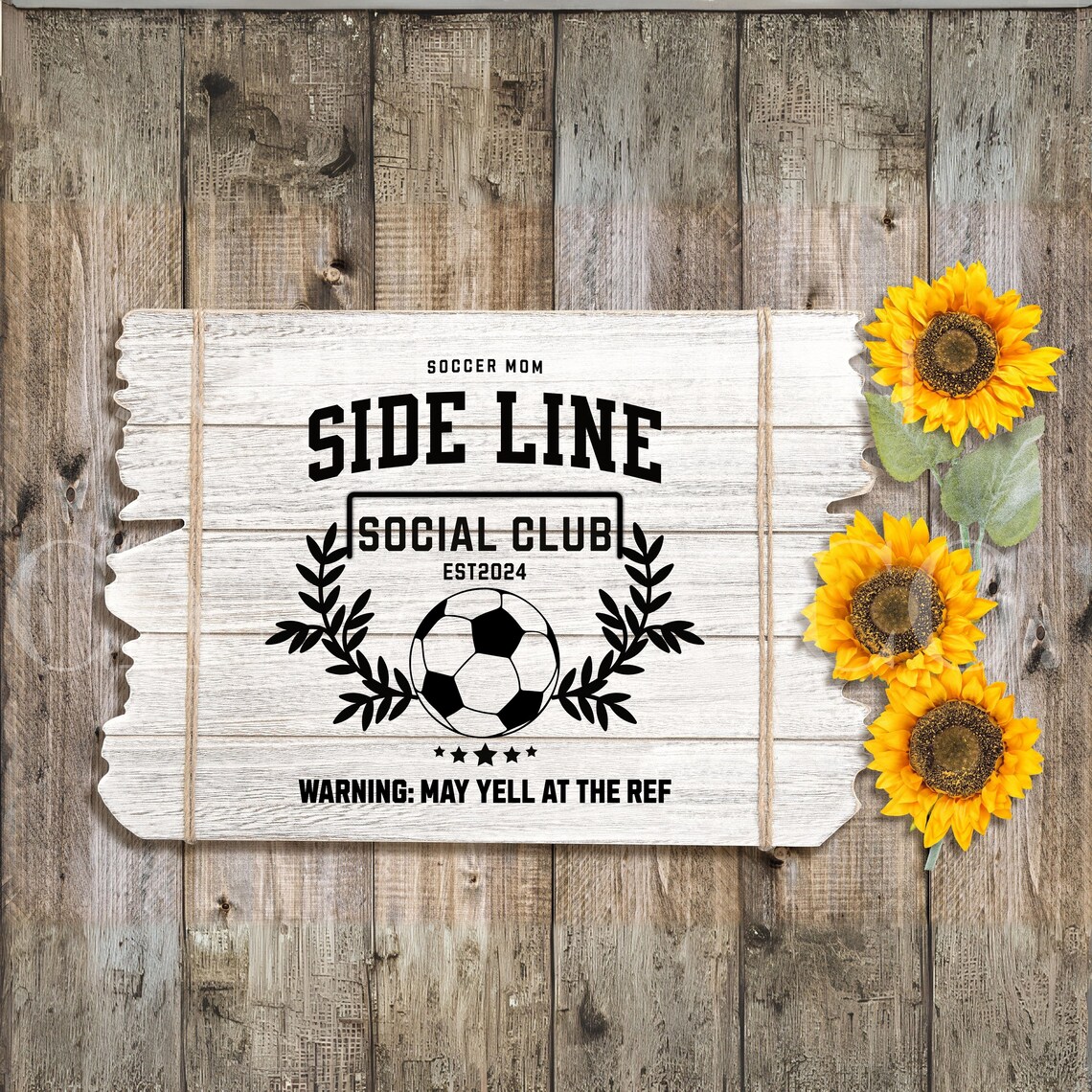 Soccer Mom PNG, Side Line Social Club Png Football EU Jpeg, Digital ...
