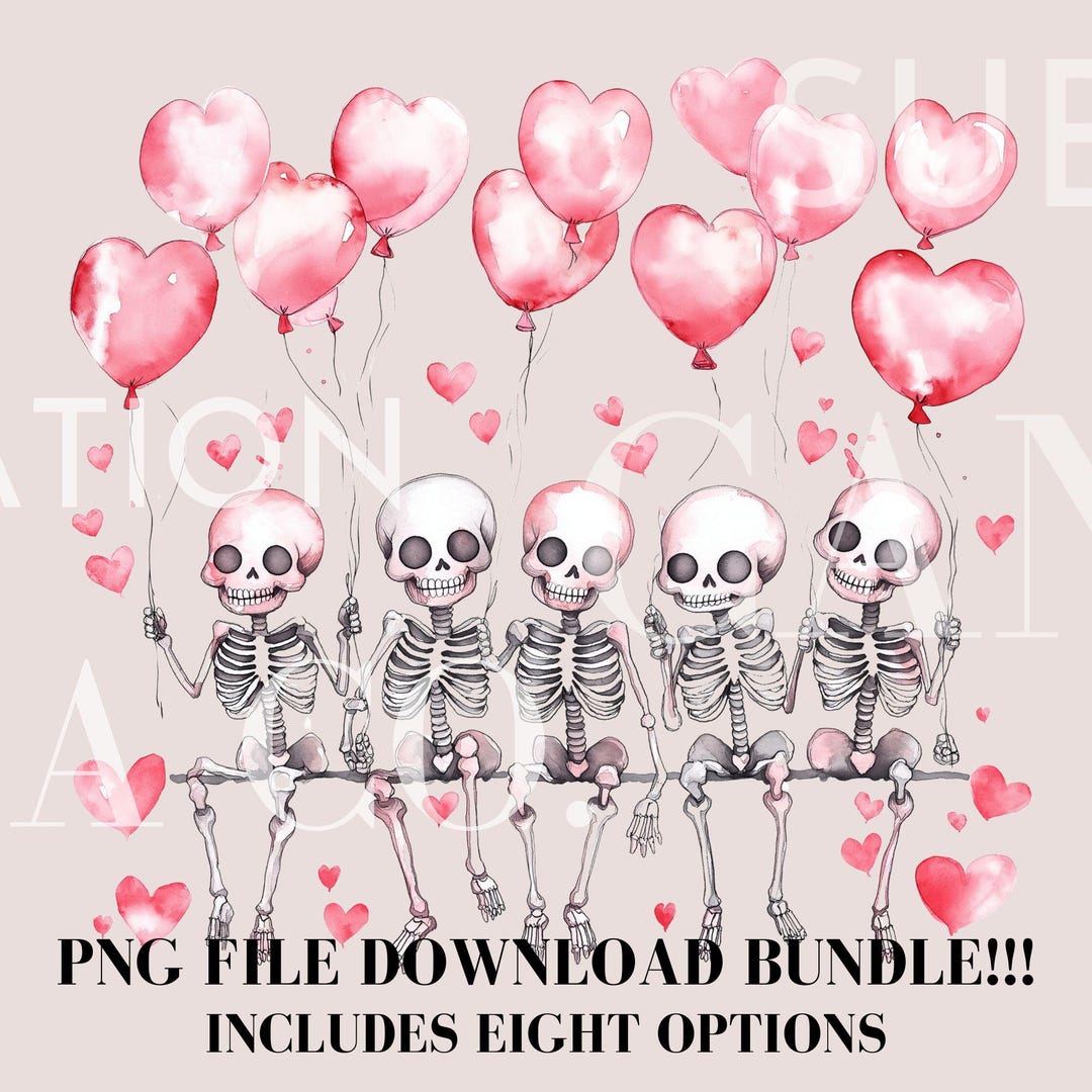 Valentines Skeleton Png, Skeleton Valentines,cute Skelton Png,spooky ...