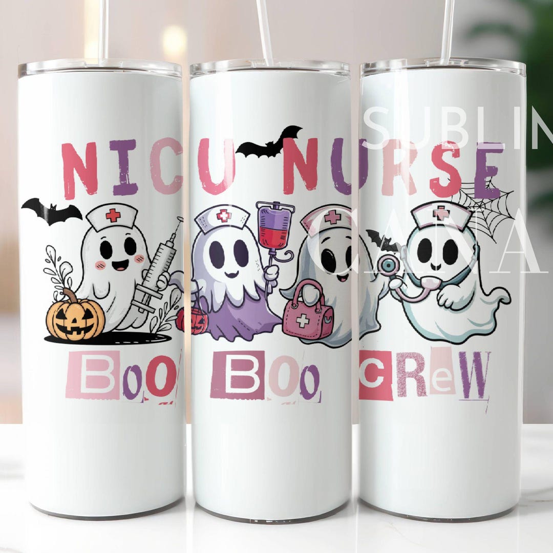NICU Nurse Halloween Boo Crew Png, PEDS Nurse Halloween Boo Boo Crew ...