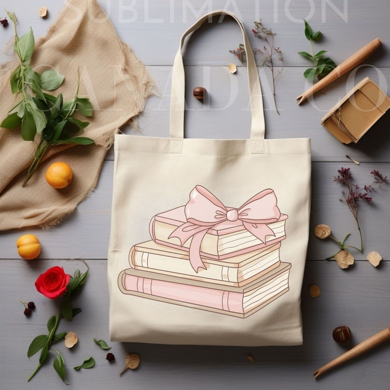 Coquette PNG Bundle, Coquette Book Lover SVG, Bookstagram Coquette Book ...