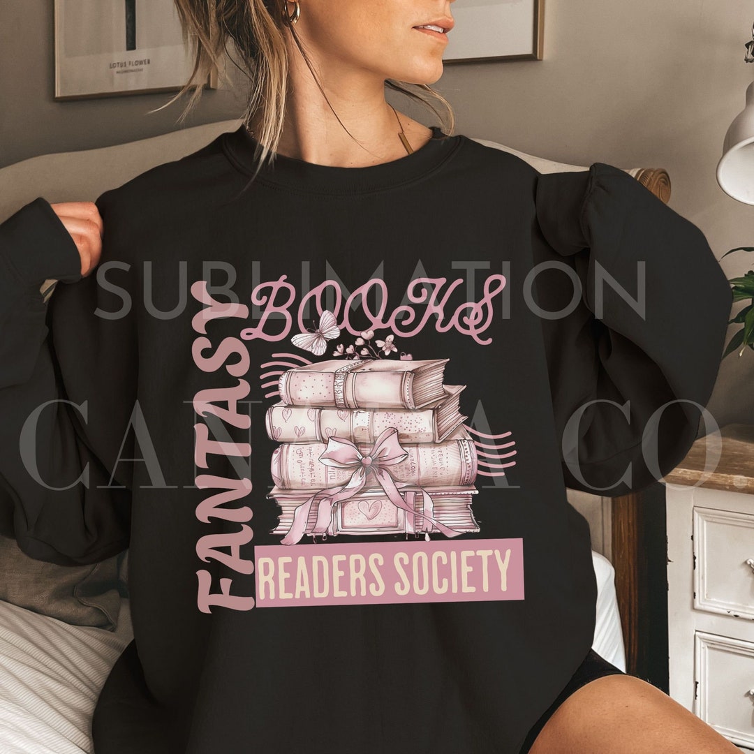 Coquette PNG Bundle, Coquette Book Lover SVG, Fantasy Books Coquette ...