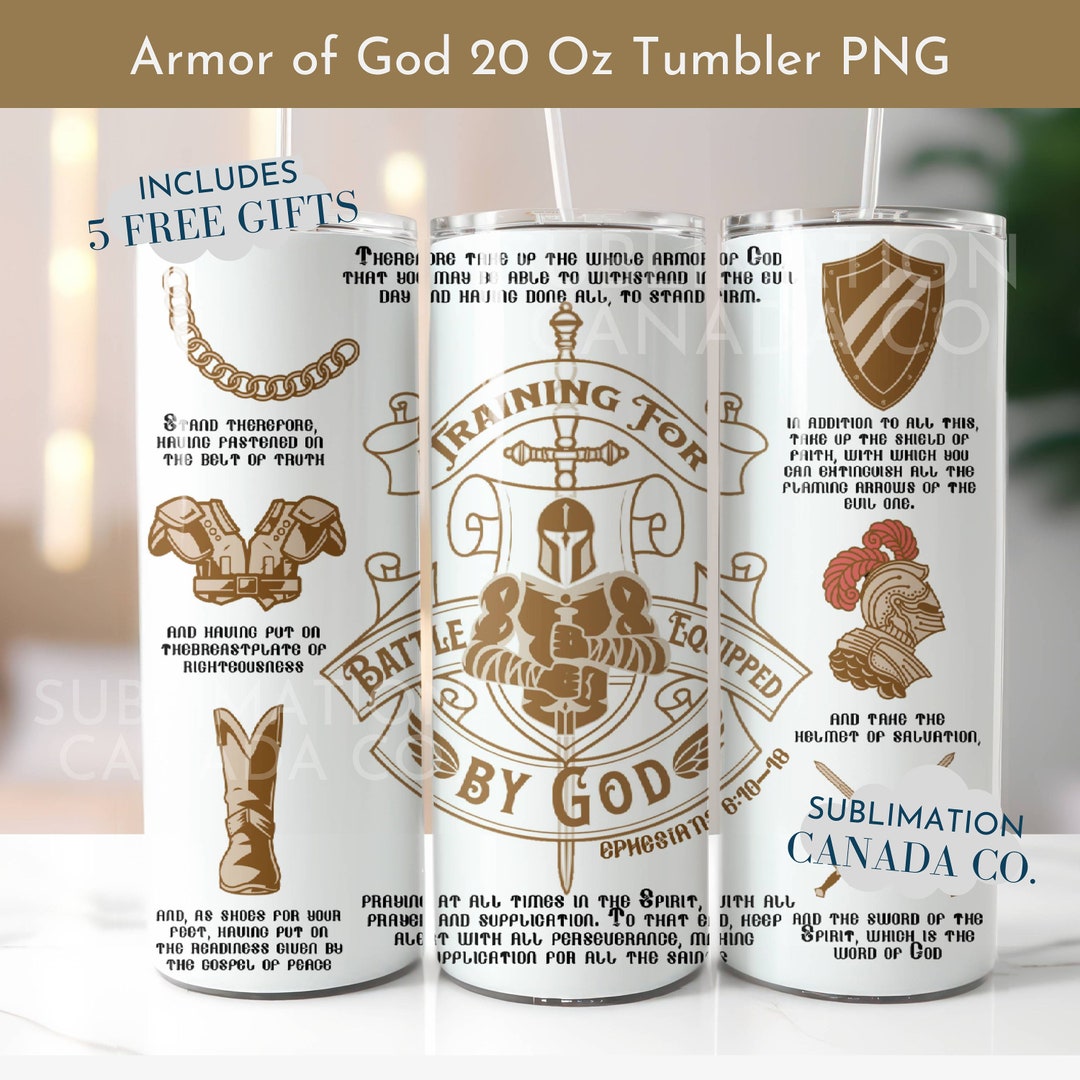 Christian Men Tumbler Wrap Png 20 Oz Christian Tumbler Wrap Digital ...