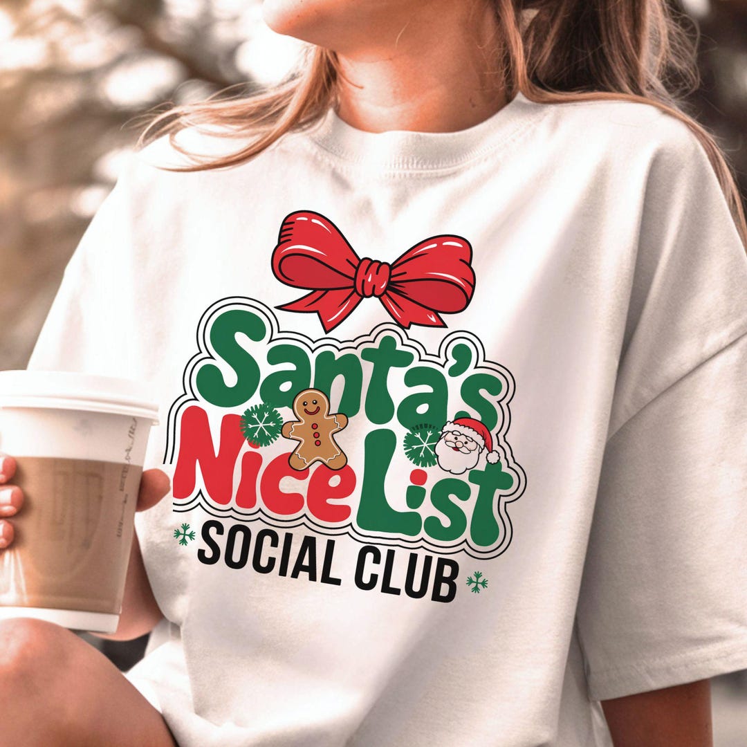 Funny Christmas Png/svg, Did You Try Icing It Png, Santas Nice List ...