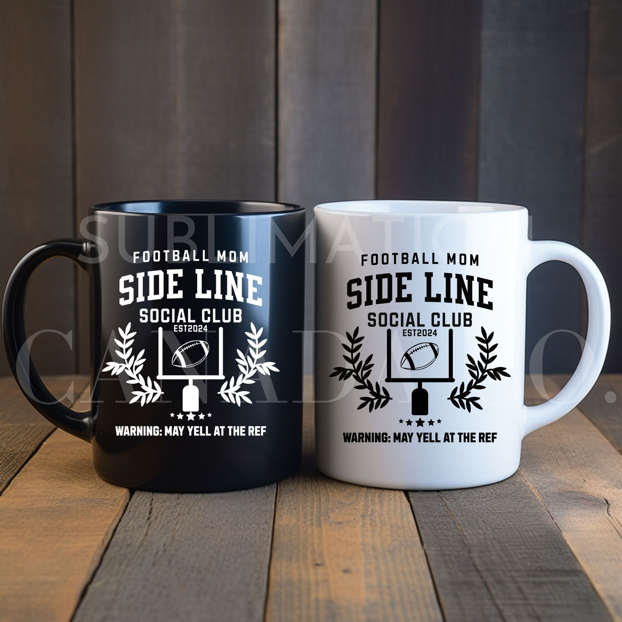 Football Mom PNG, Side Line Social Club Png Football Jpeg, Digital ...