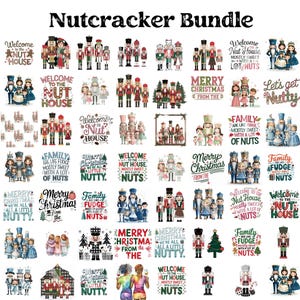 Nutcracker Family Png Nutcracker Christmas UV DTF Family Quotes Cutting ...