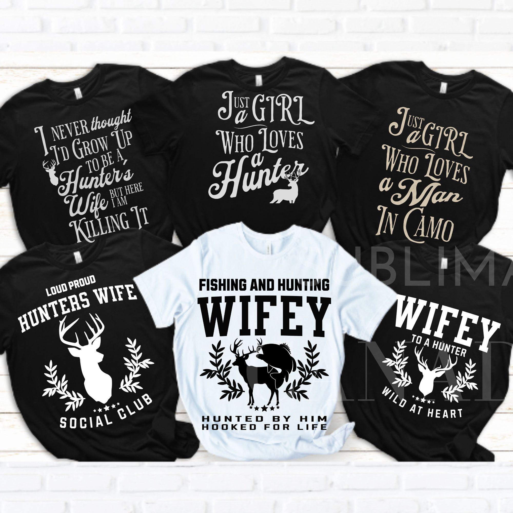 Hunting Wife SVG, Funny Hunters Wives Social Club Png,just a Girl Png ...