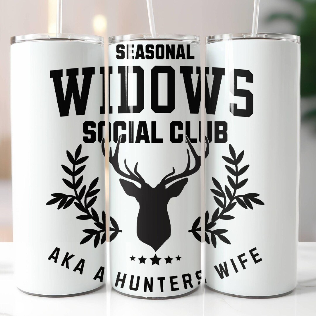 Hunting Wife SVG, Funny Hunters Wives Social Club Png, Seasonal Widow ...