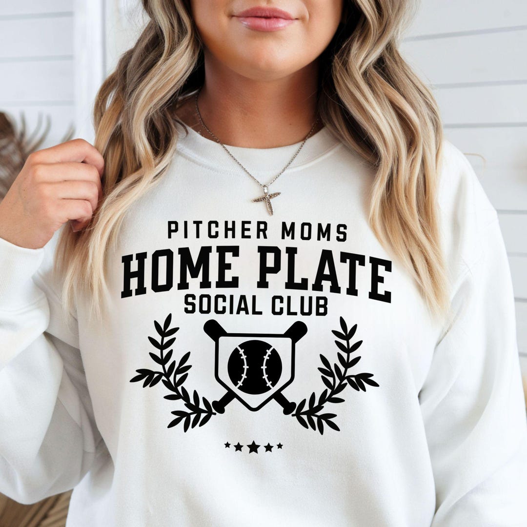 Pitchers Mom PNG, Home Plate Social Club Png Baseball Pitcher Mom Svg ...