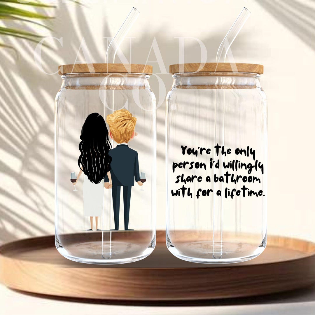 Couple Clipart Png Husband Wife Design UV DTF Love Quotes Valentines ...