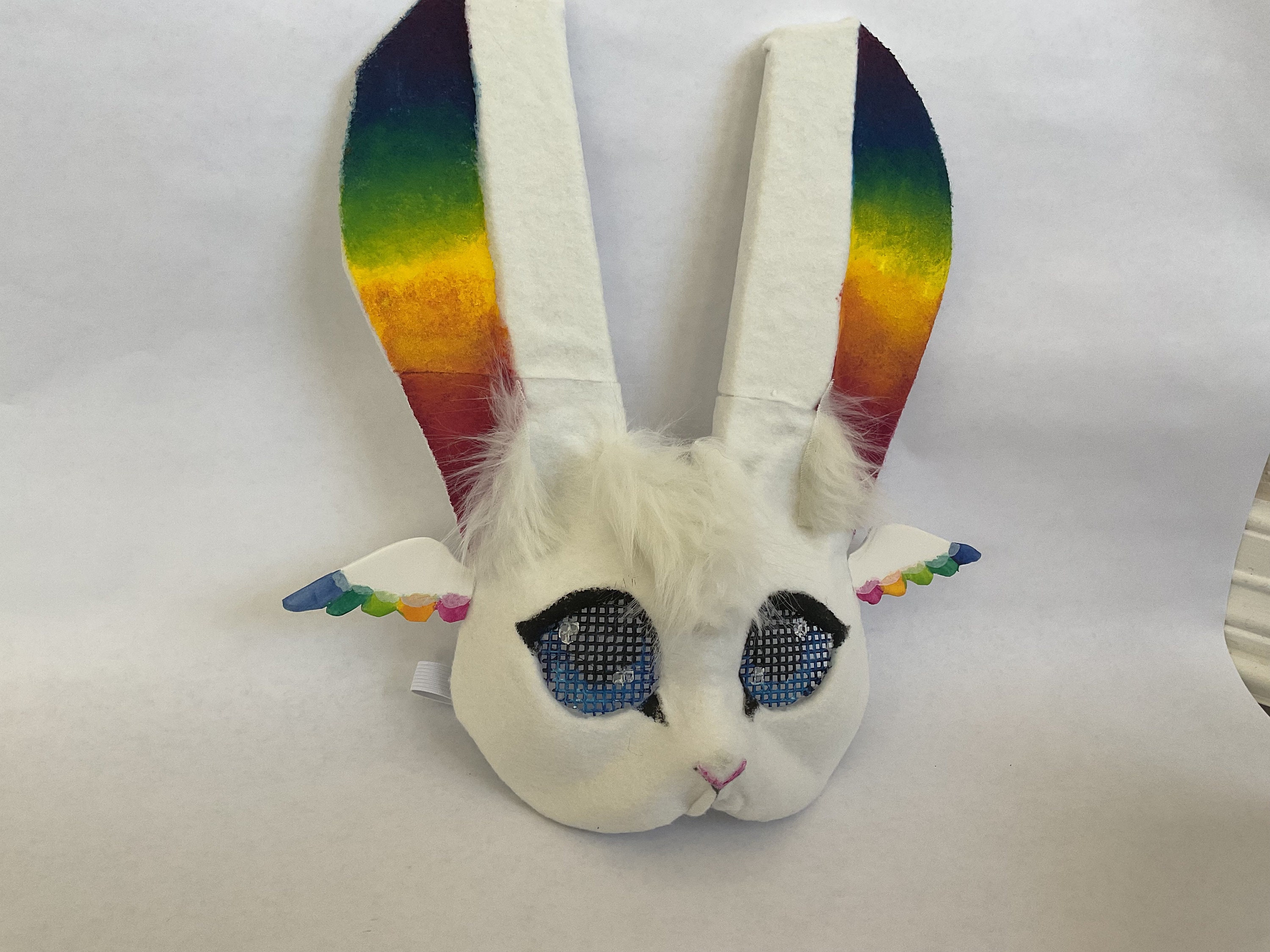 Sugar Bunny Rabbit Therian Mask - Etsy