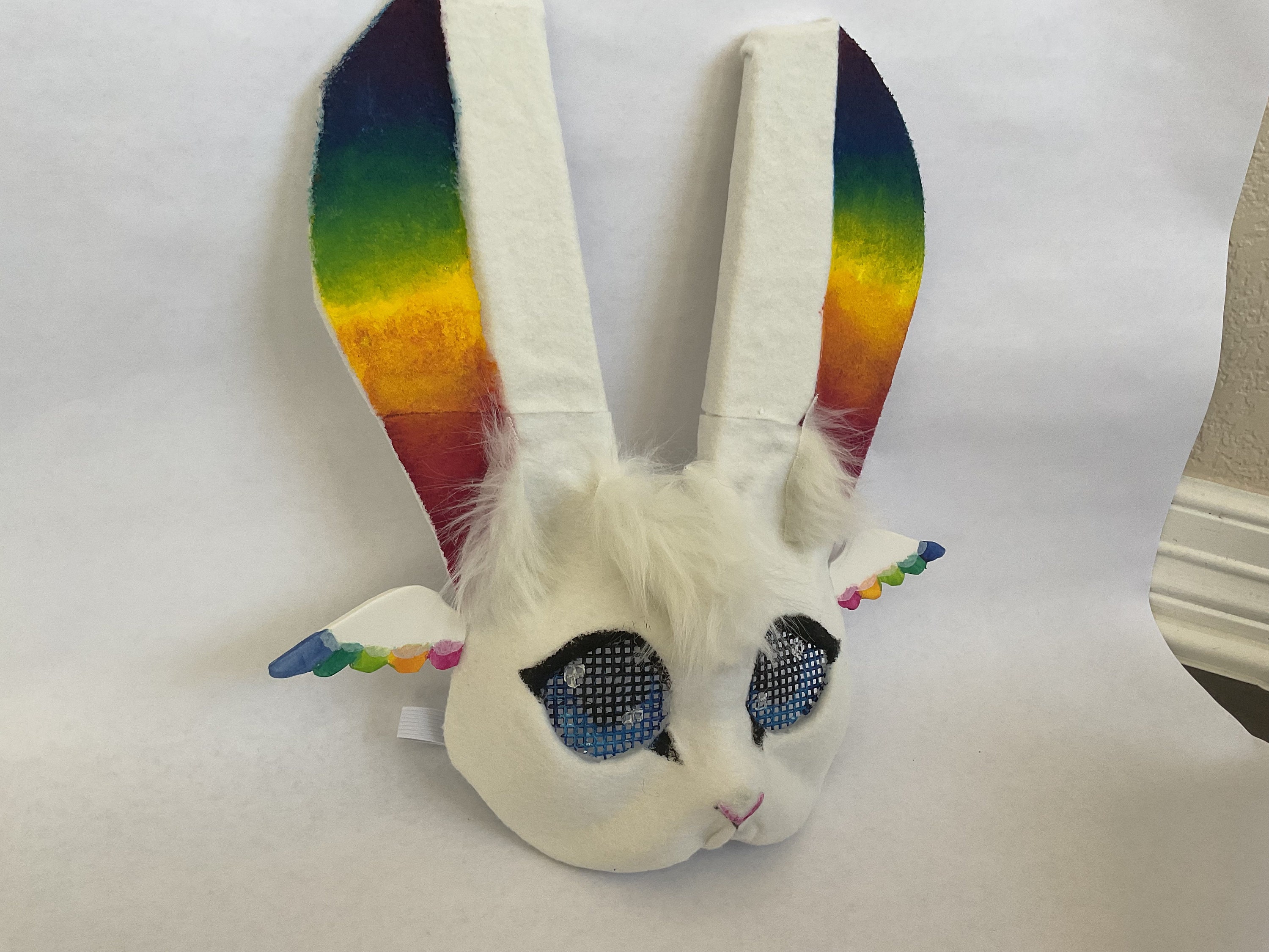 Sugar Bunny Rabbit Therian Mask - Etsy