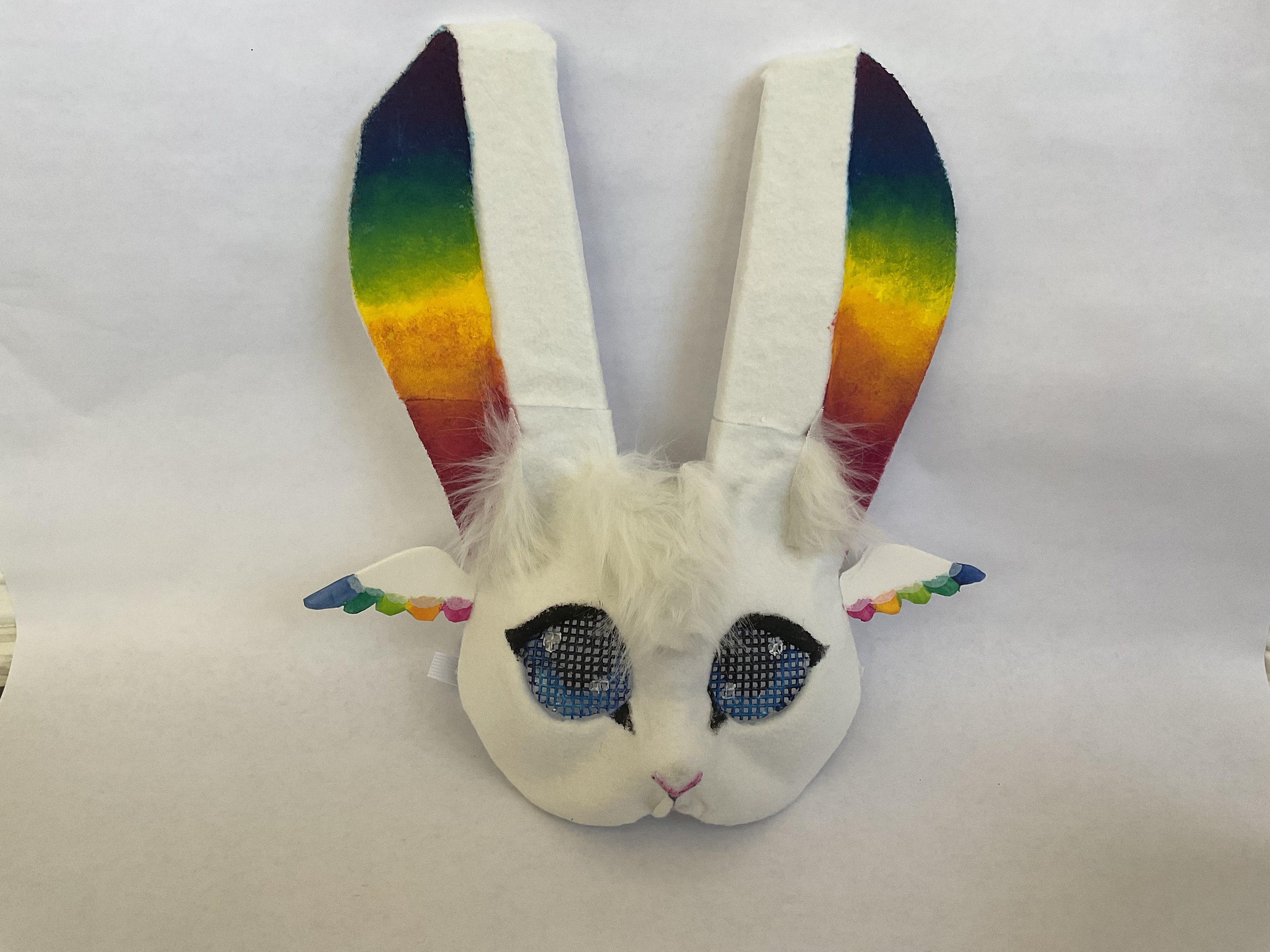 Sugar Bunny Rabbit Therian Mask - Etsy