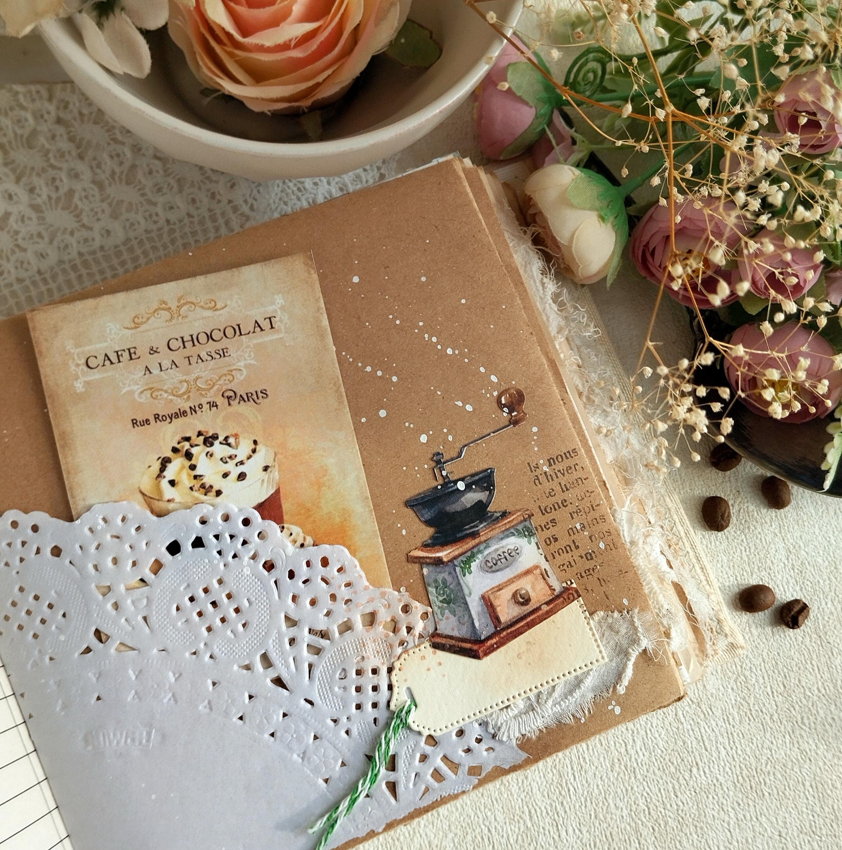 Recipe Junk Journal, Cooking Book, Junk Journal Hand Made, Cooking ...