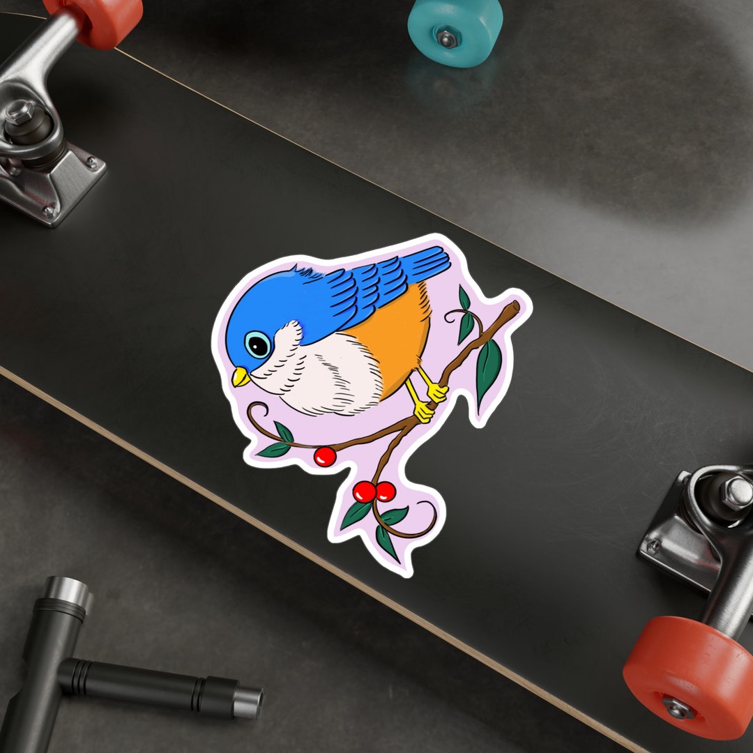 Little Bird I Cute Bird Sticker I Water Bottle Sticker I Laptop Decal ...