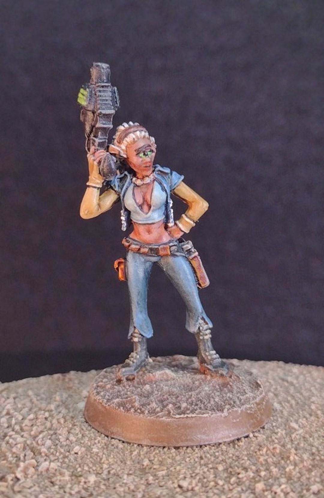 Reaper Moxy, Space Adventuress, Cyclops With Sci-fi Weapon - Etsy